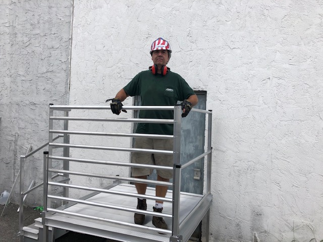 Portable OSHA and IBC Stairs and Landings